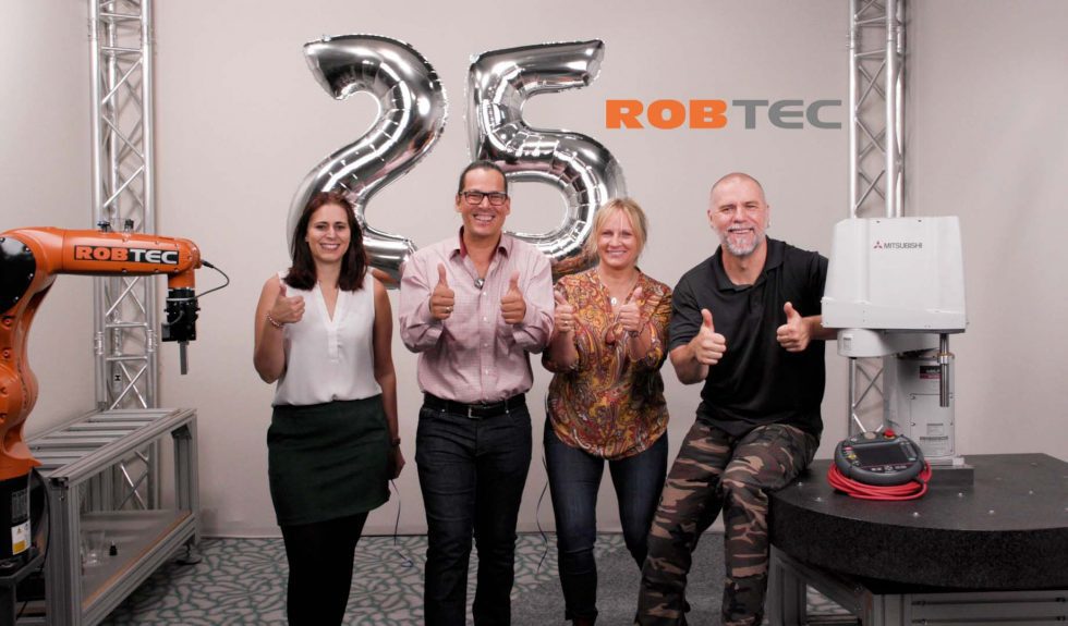 25 Jahre ROBTEC GmbH! - Industrieroboter Service von Inbetriebnahme bis zur Reparatur Ihrer ...